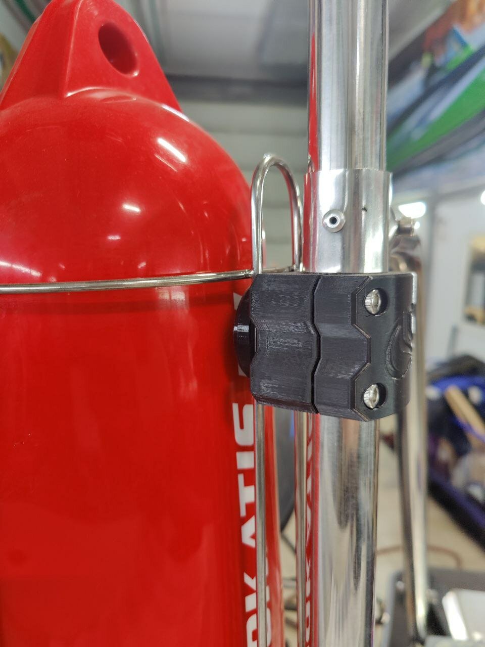 Крепление корзины для кранцев 32 мм Прокатись. Ру