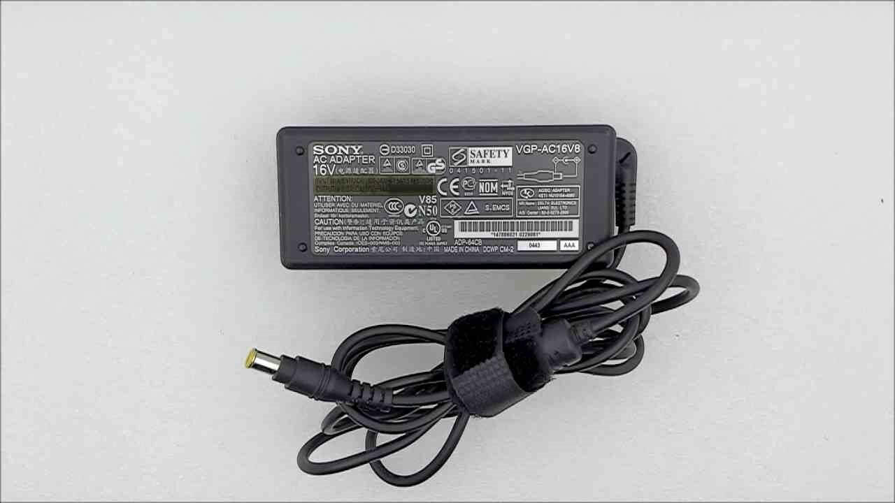 Блок питания SONY 16V 4A, 60W, 6.5x4.5мм с иглой