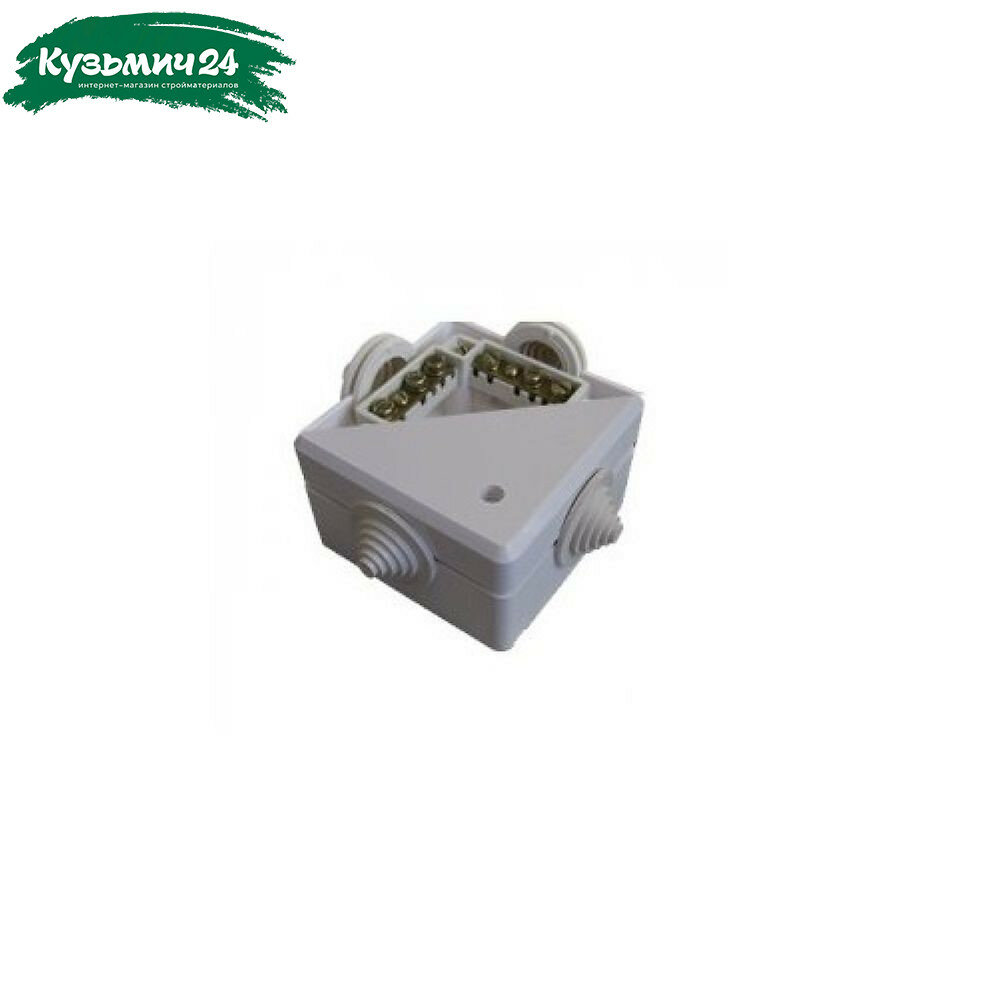 Коробка ответвительная ОП с клеммами о/у 90х90х42 КОА-003