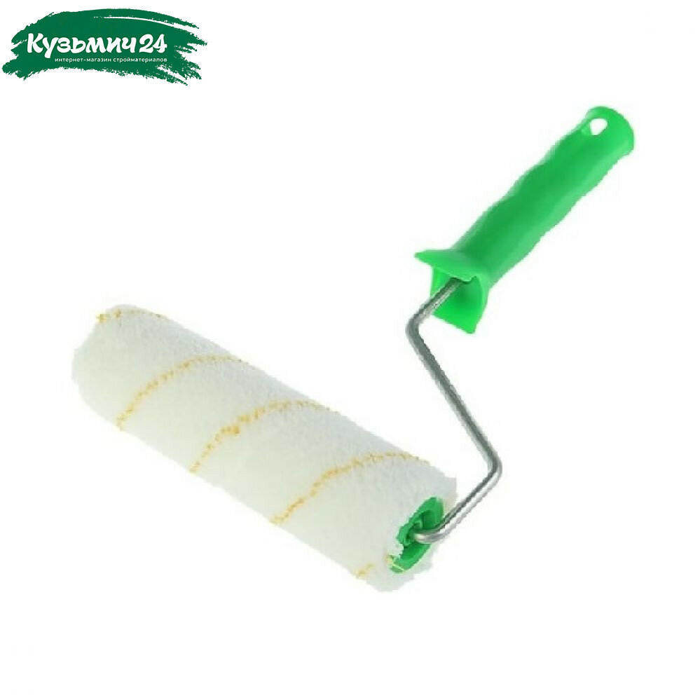 Валик Эксперт жёлтая нить микрофибра 240 мм D6 мм