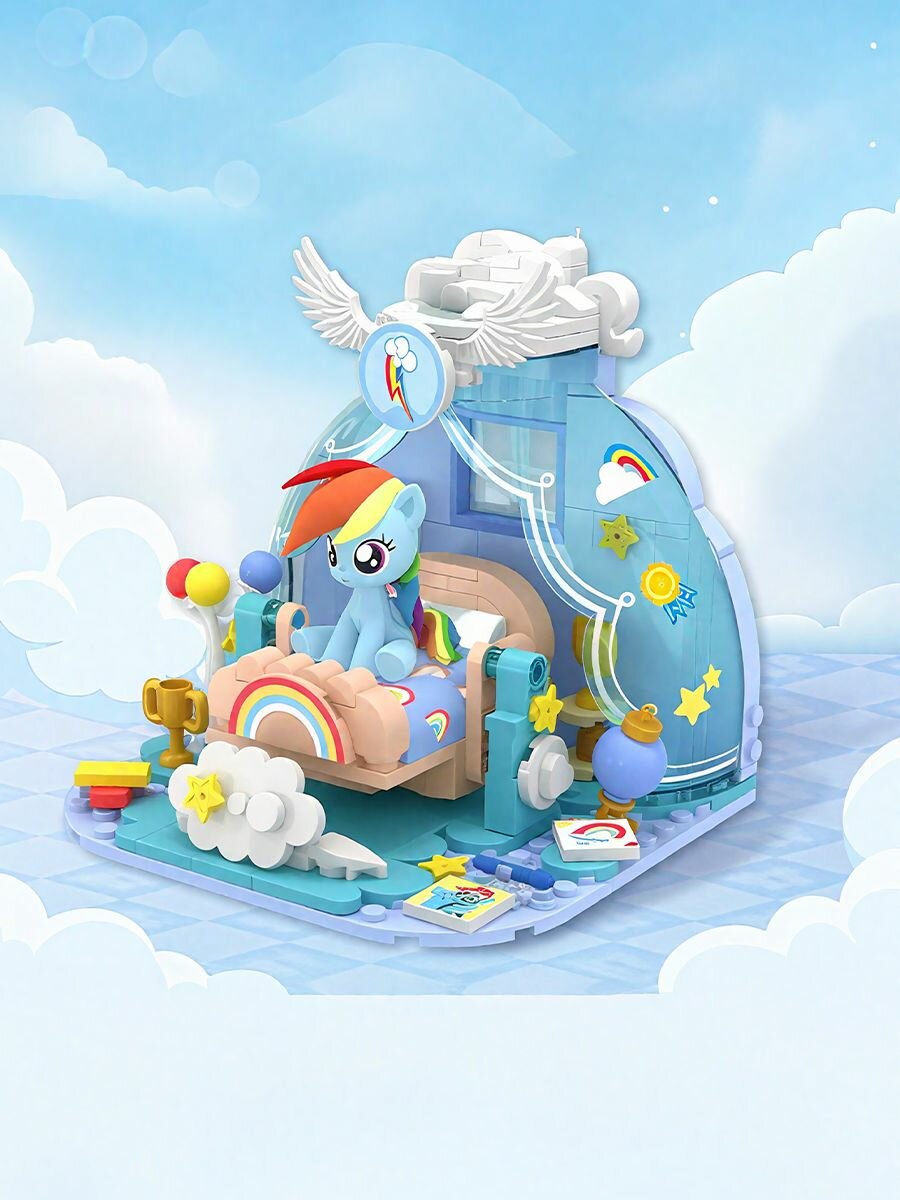 My Little Pony Коллекционная фигурка-конструктор для декора