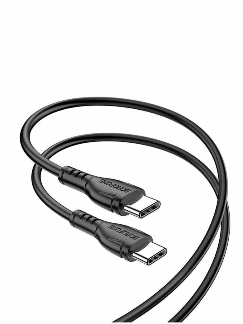 Кабель USB Type-C to Type-C BX51 (1m) black