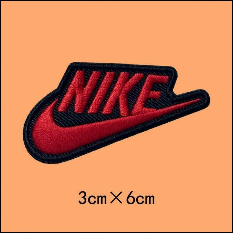 NIKE Вышитая тканевая нашивка с клеевой основой горячего тиснения