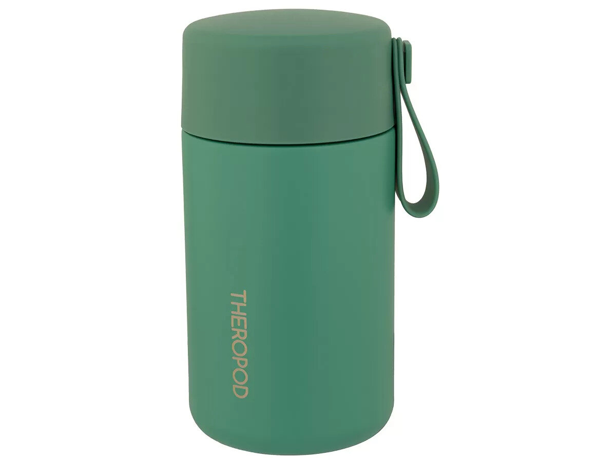 Термос Для Еды Theropod Tp-21-500-Eg 0.5L, Нержавеющая Сталь, Зелёный