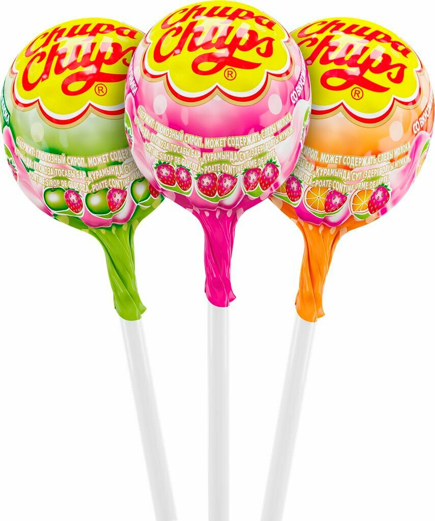 Карамель CHUPA CHUPS Фруттелла, 17г x 3 упаковки