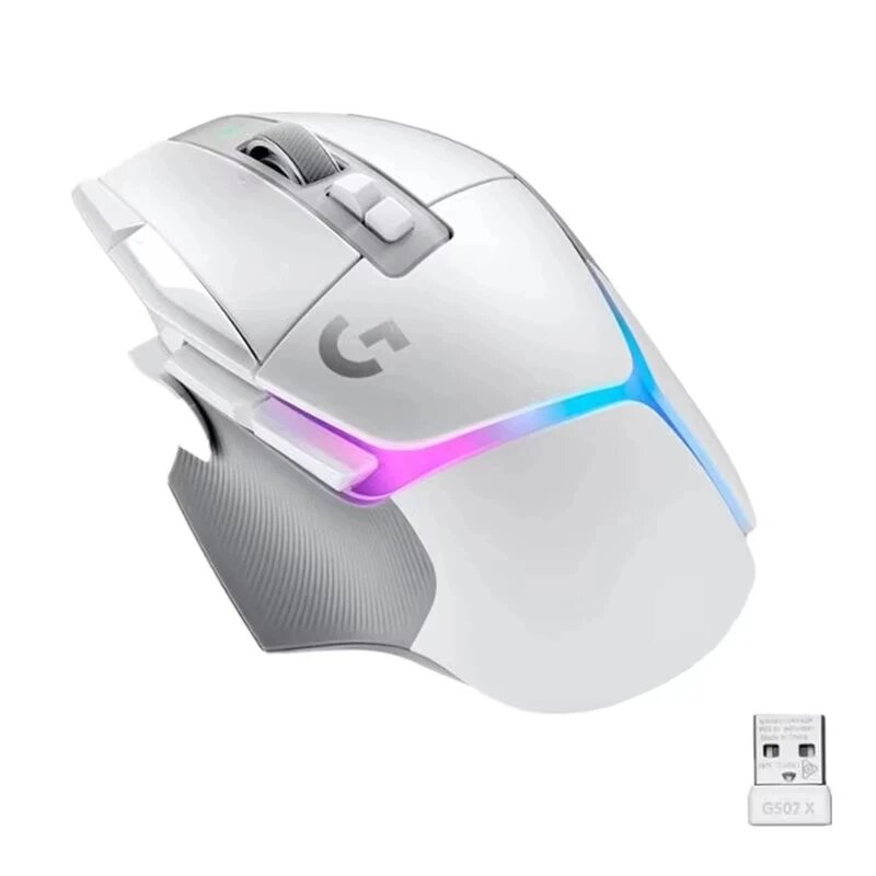 Logitech G502 X Plus White Беспроводная игровая мышь