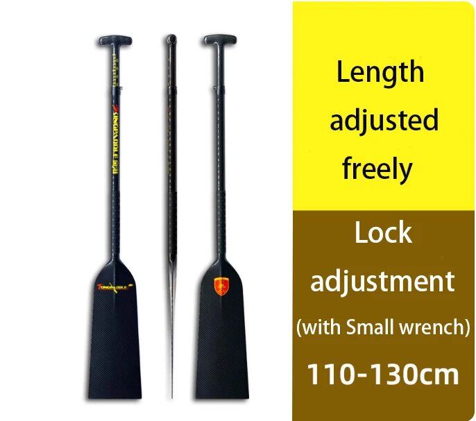 KINGPADDLE Весла для лодок-драконов из углеродного волокна CHQAB1020A Lock Adjustable