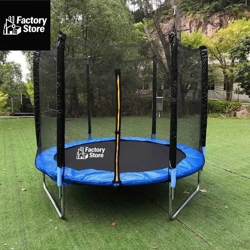 Защитная сетка для батута на открытом воздухе, аксессуары нейлоновая защитная сетка 10 футов, 6 шестов-диаметр 3,06 метра