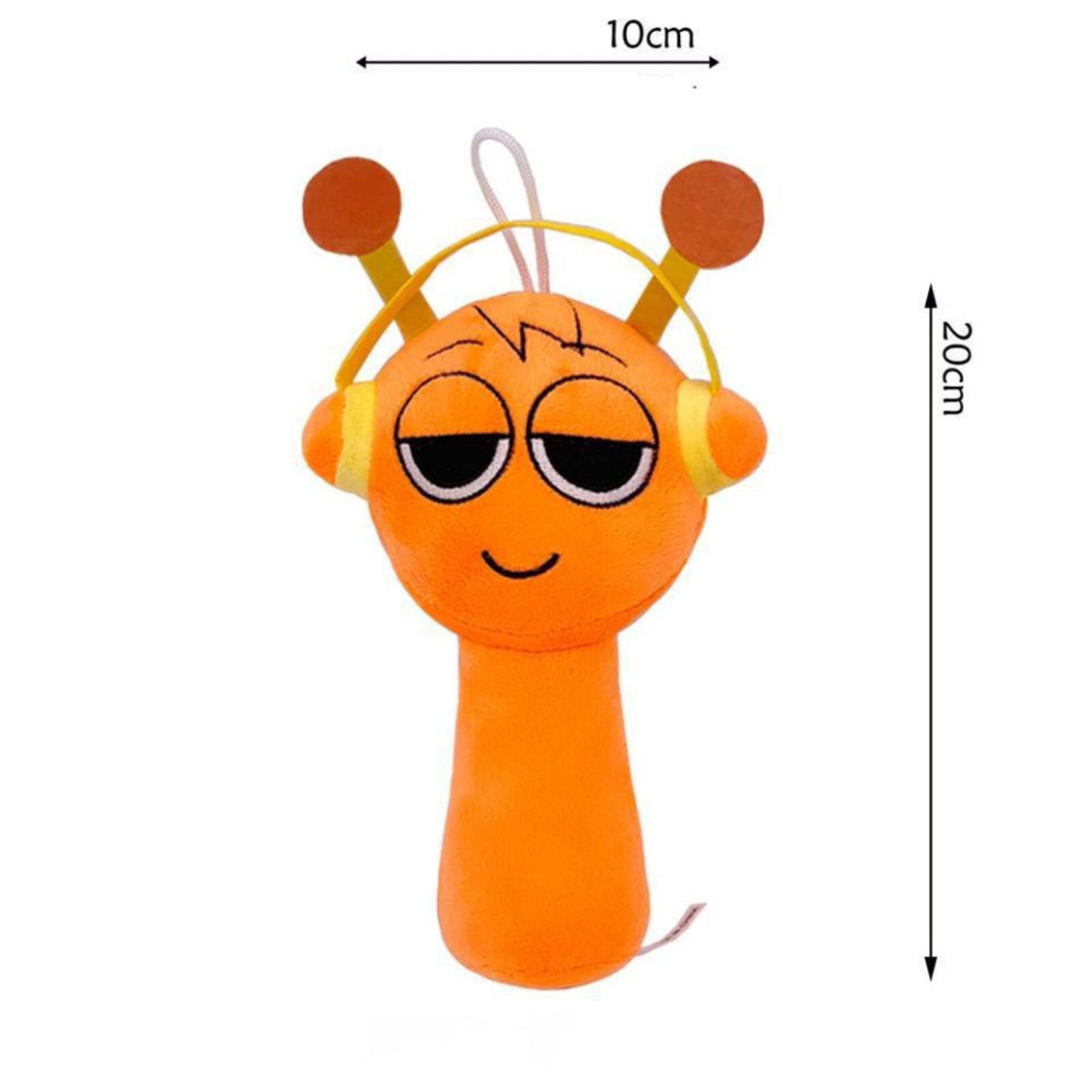 Sprunki Plush Rhythm Box Игрушка Плюшёвая, Размер 20-25см, Вес 50г, Материал Внешний Ткань Кристалл Плюш, Наполнение ПП-Вата, Игровой Перферийный Аксессуар