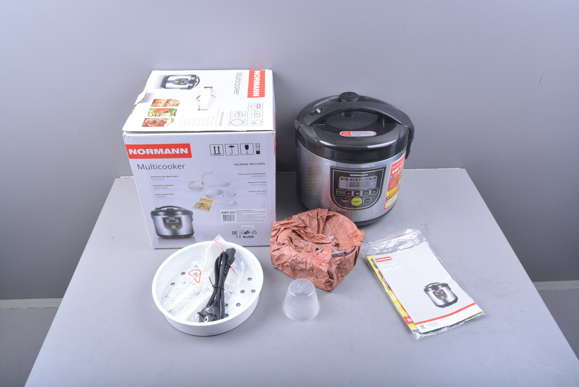 Мультиварка NORMANN AMC-521 уцененная (0169462368)