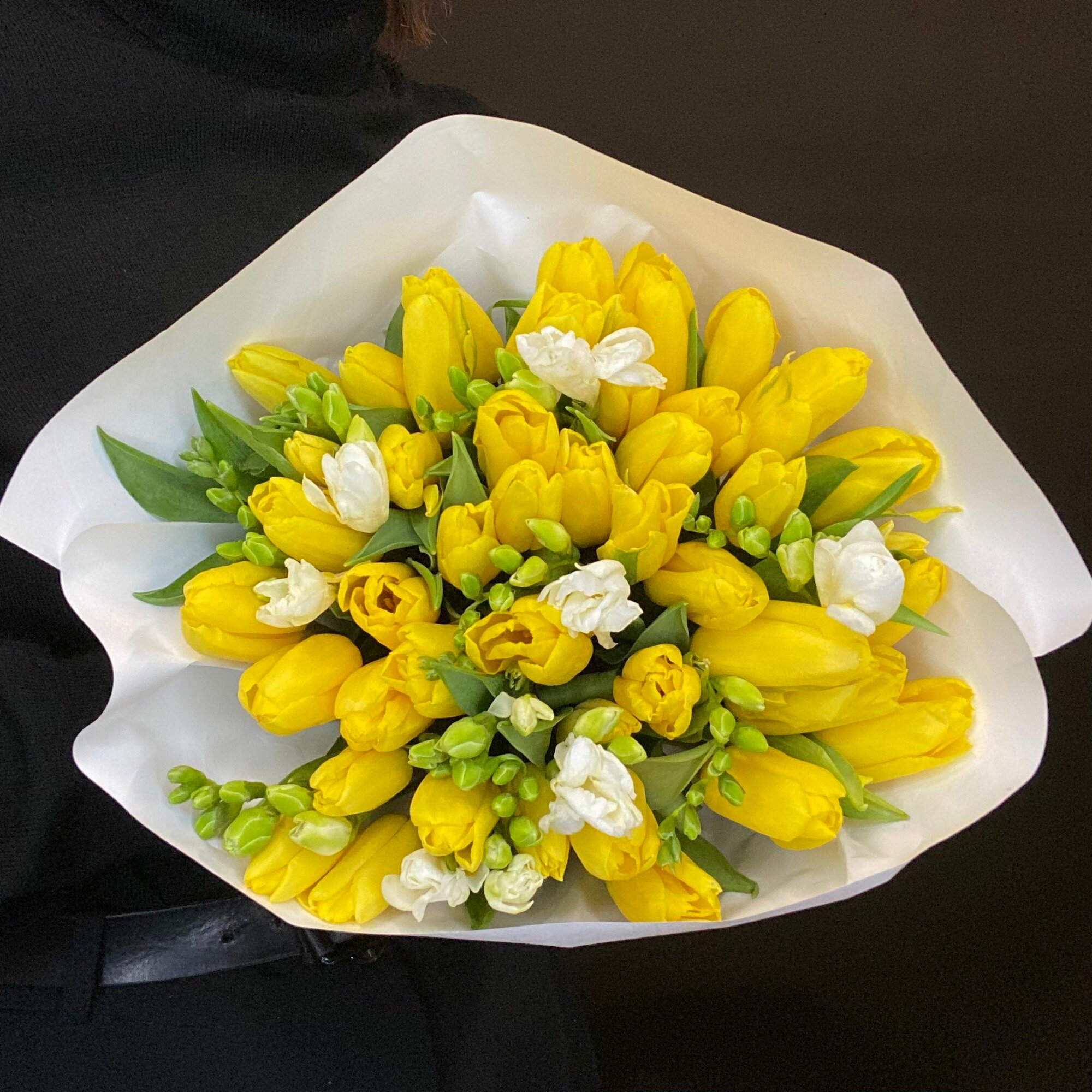 Желтые тюльпаны