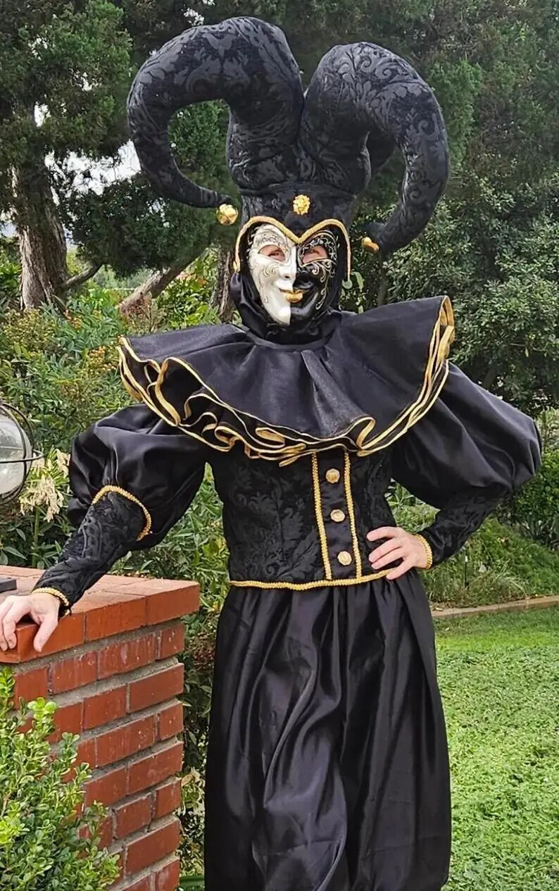 Костюм шута эпохи Возрождения Л, color 2