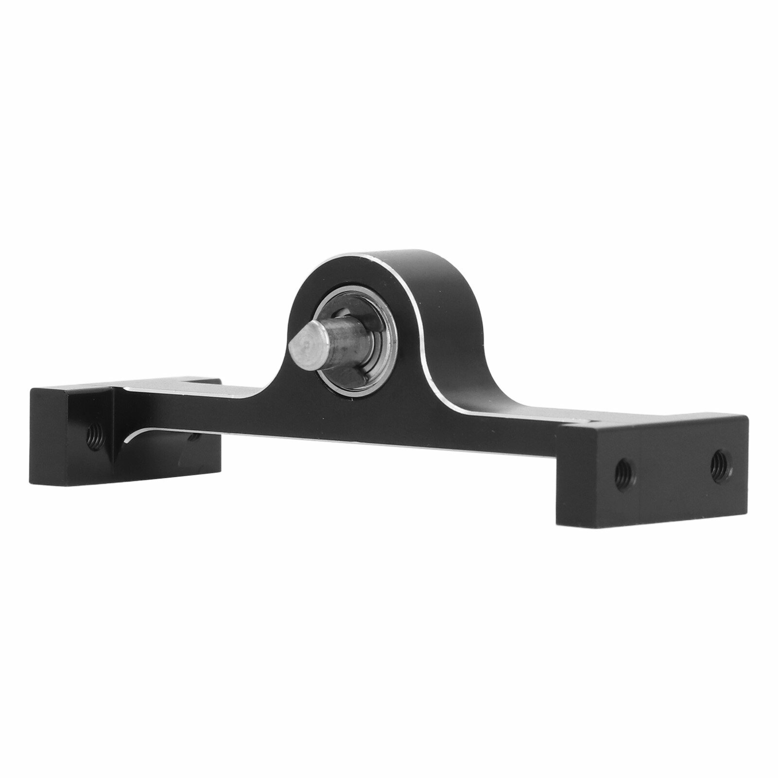 Раздаточная коробка из алюминиевого сплава 70 мм, коробка передач с 5-миллиметровым стальным D-образным валом для обновленных деталей гусеничного радиоуправляемого автомобиля 1/10, черные