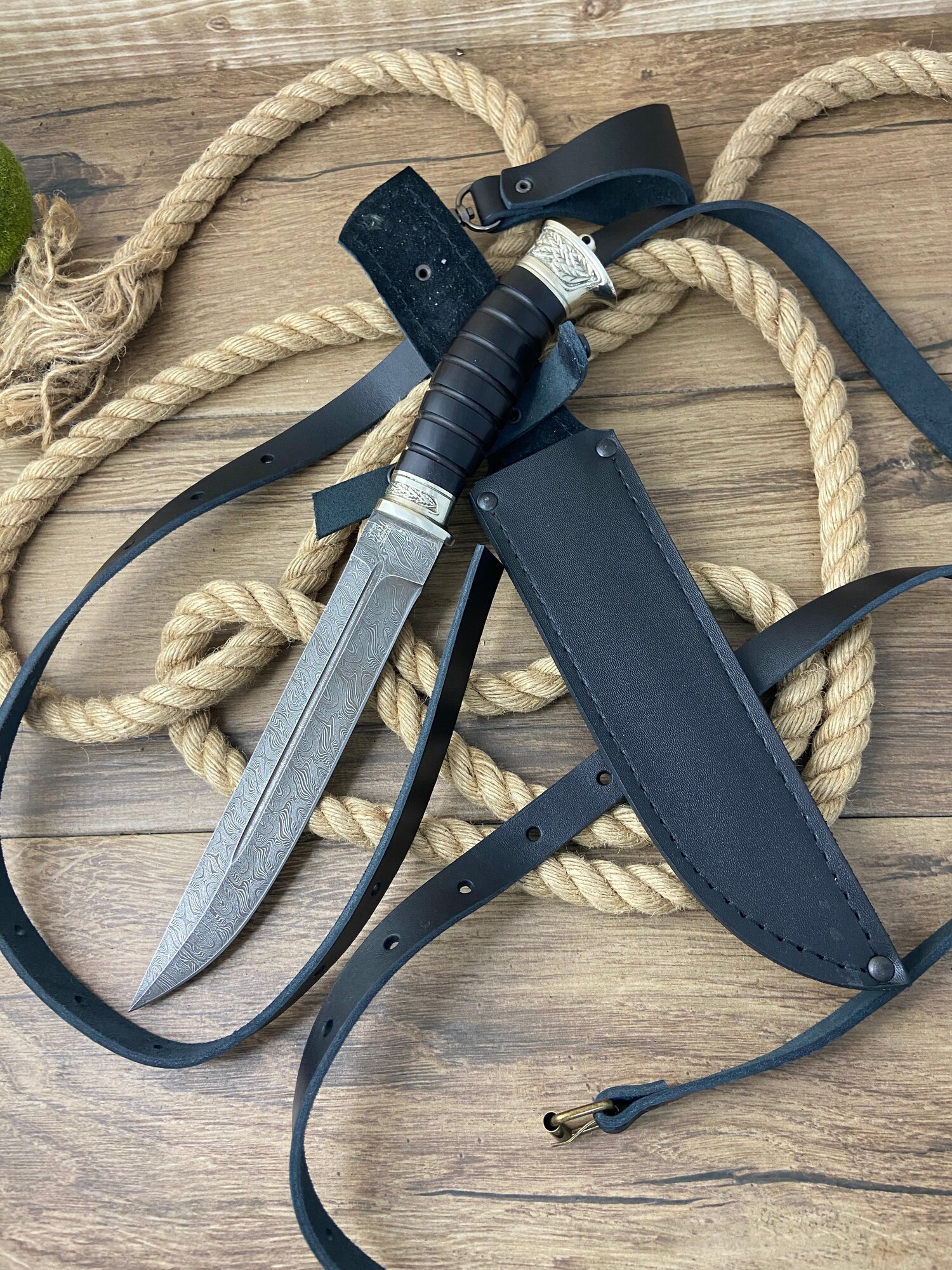 Нож туристический, нож охотничий Пластун