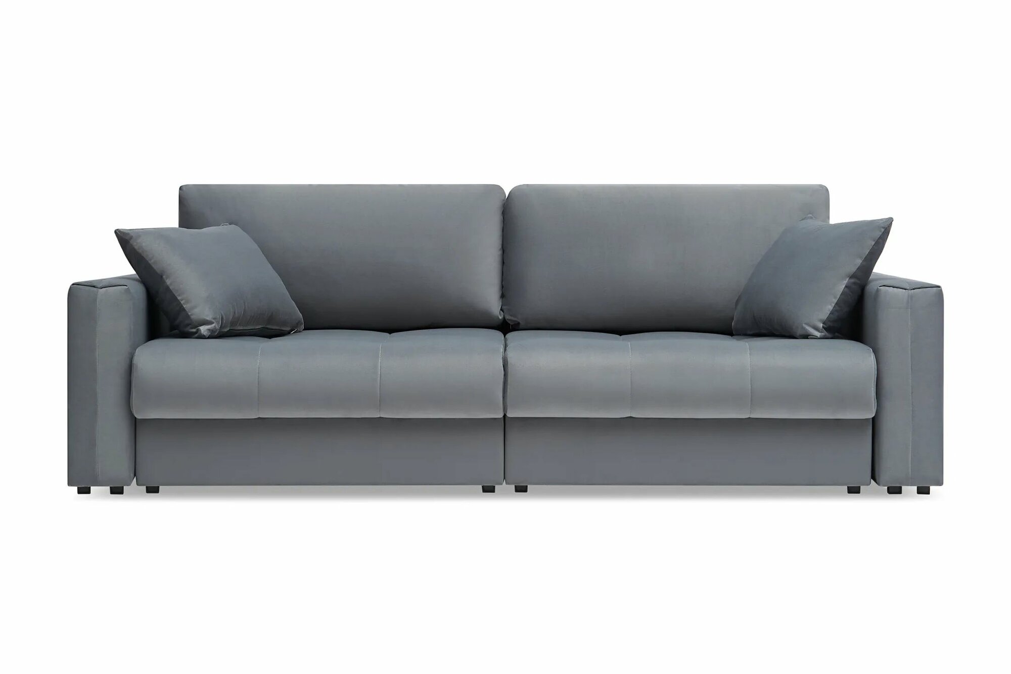 Диван тик-так Монарх серый