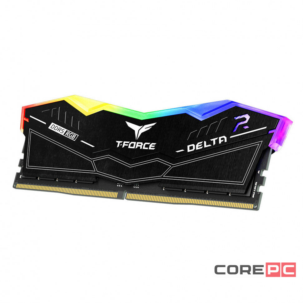 Оперативная память 64 Gb 6000 MHz Team Group T-FORCE Delta RGB Black (FF3D564G6400HC30CDC01)