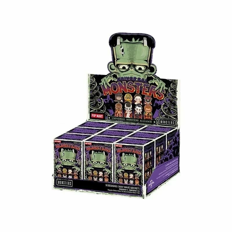 POP MART Универсальные Монстры, фигурка, 9 Blind Boxes