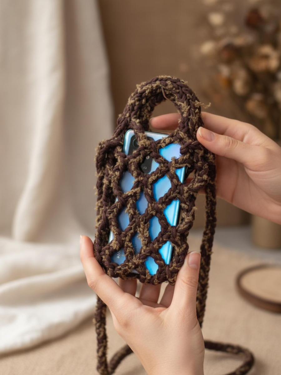 Чехол авоська  авоська для телефона