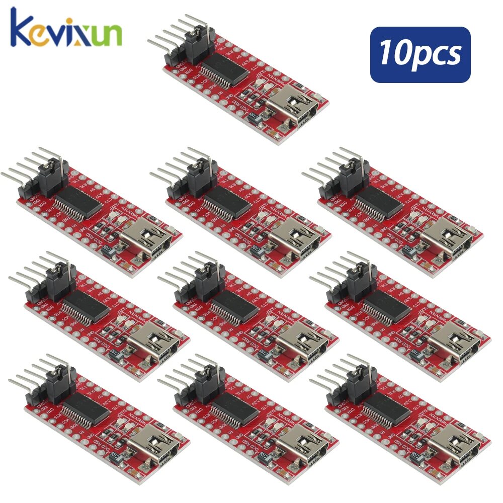 Kevixun FT232RL USB к TTL последовательный адаптер FT232RL Mini 10pcs