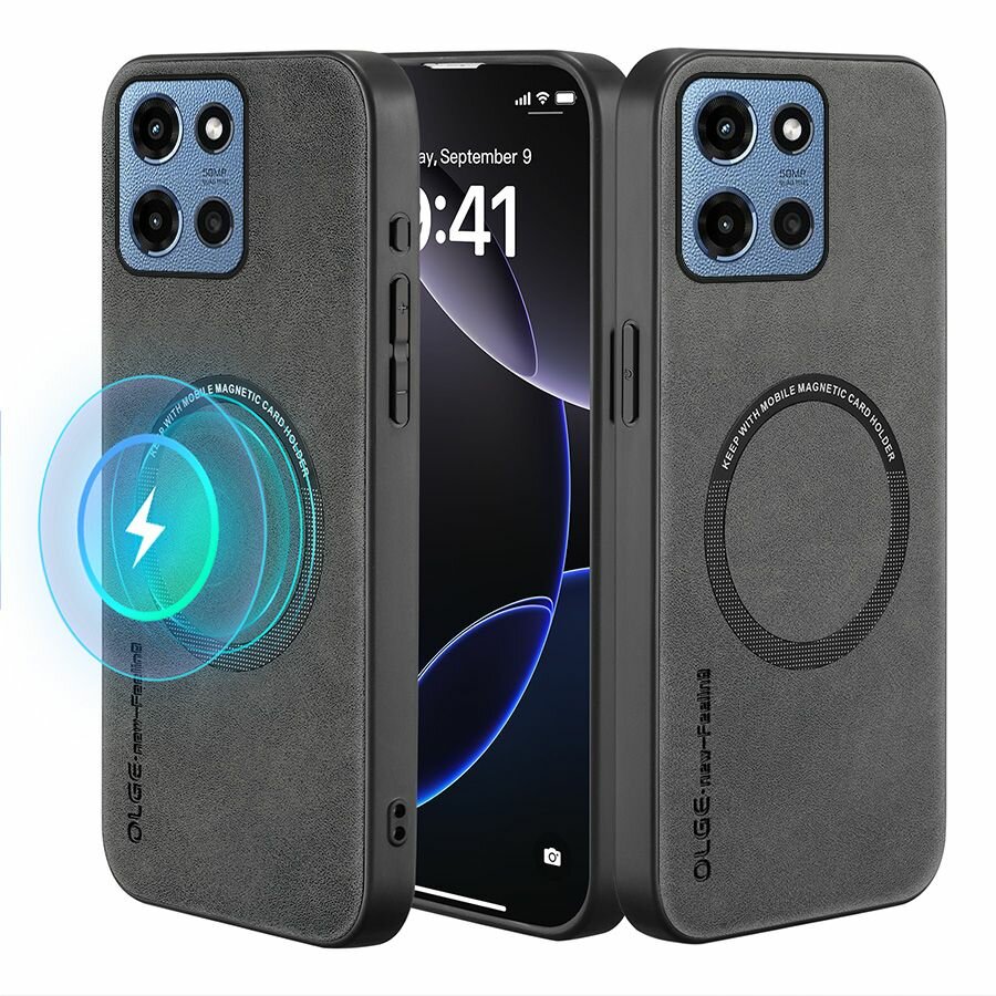 Чехол-Case MagSafe чехол для Motorola Смартфон Moto G Power 2025 Нескользящий и удобный