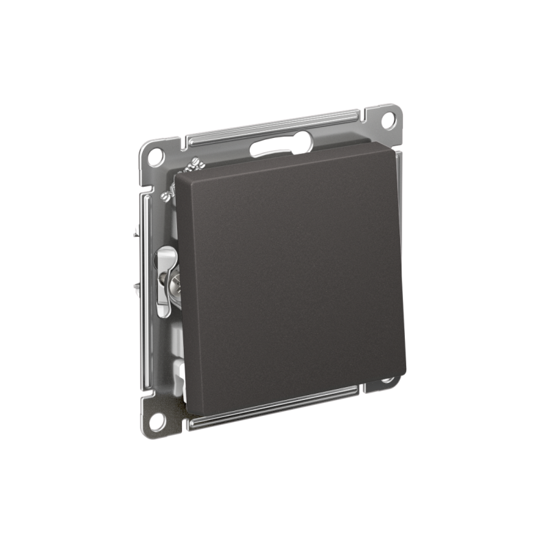 Выключатель AtlasDesign (сх. 1) 10AX с самовозвратом механизм базальт SE, SCHNEIDER ELECTRIC ATN001415 (1 шт.)