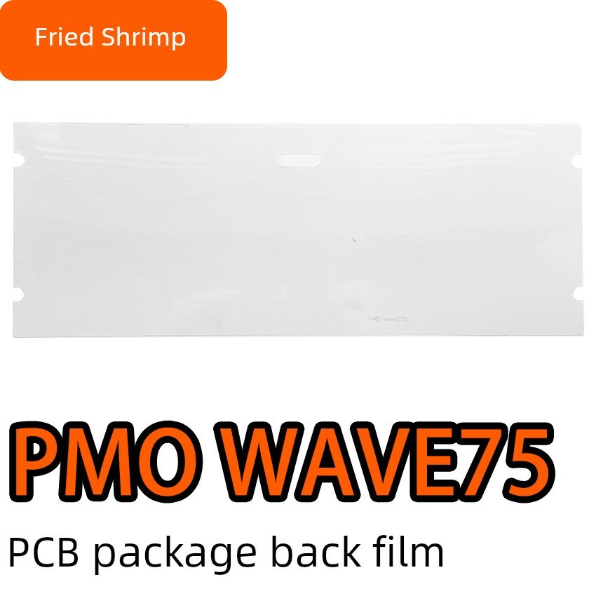 Механическая клавиатура PMO WAVE75, беспроводная, с звукопоглощающей подкладкой PORON, сэндвич-подкладка из хлопка IXPE