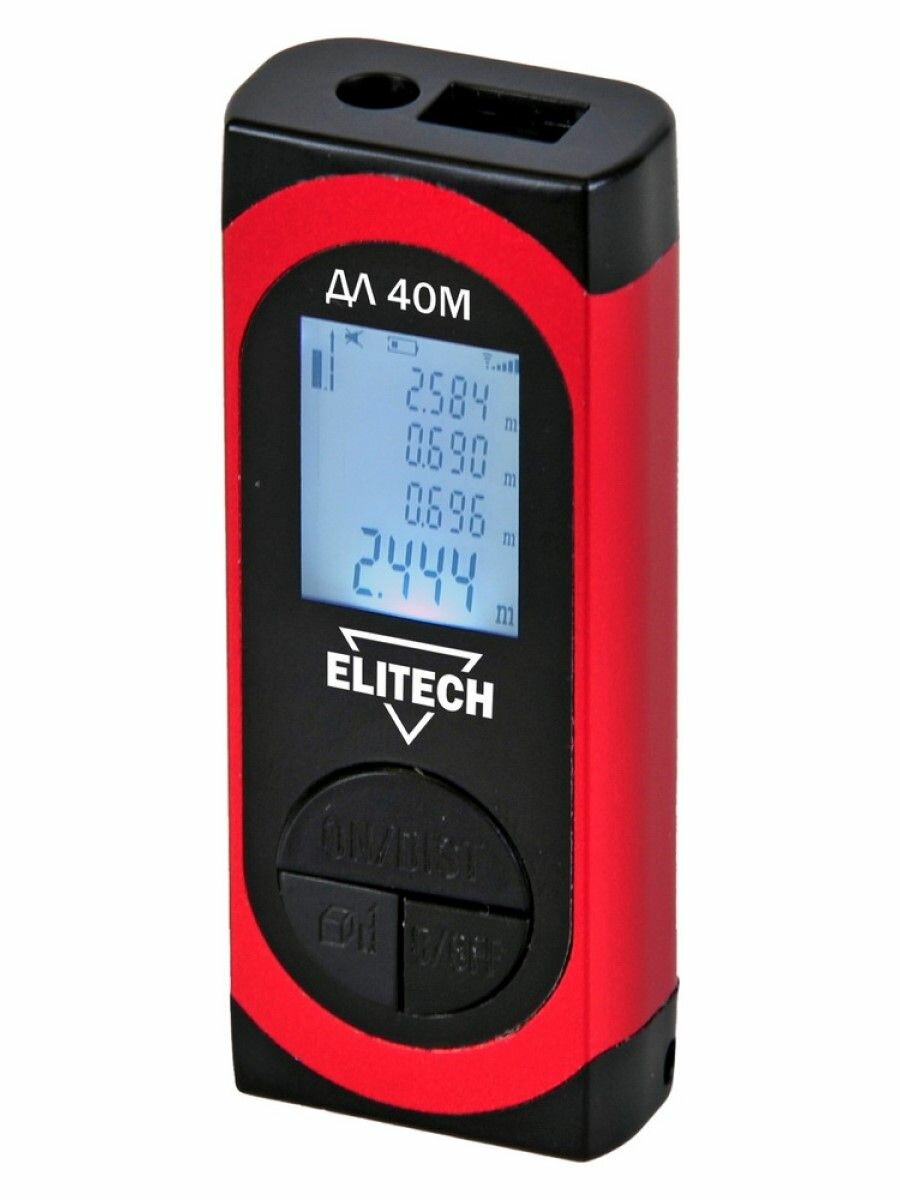 Лазерный дальномер ELITECH ДМ ДЛ 40М