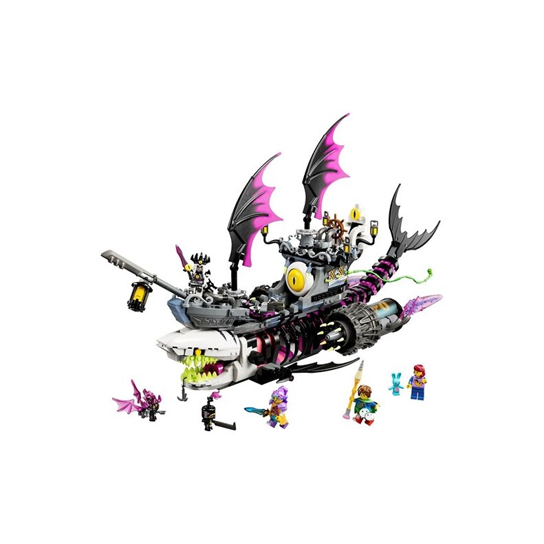 LEGO Dream City Hunter Collection Мечта Акула Лодка Конструкторы 1389 шт. 71469 null