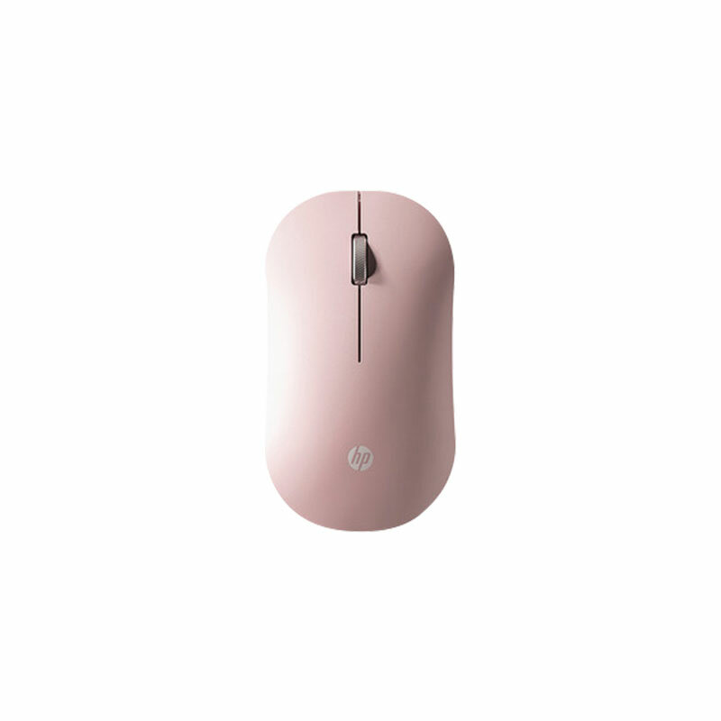 Мышь HP HUIPU DM10 Bluetooth 2.4G, многоцветная, бесшумная, 【Quiet powder】Mouse + original HP mouse pad