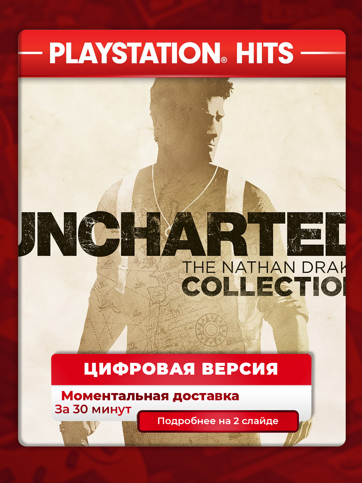 Uncharted: The Nathan Drake Collection на PS4 PS5, лучшая цена на рынке