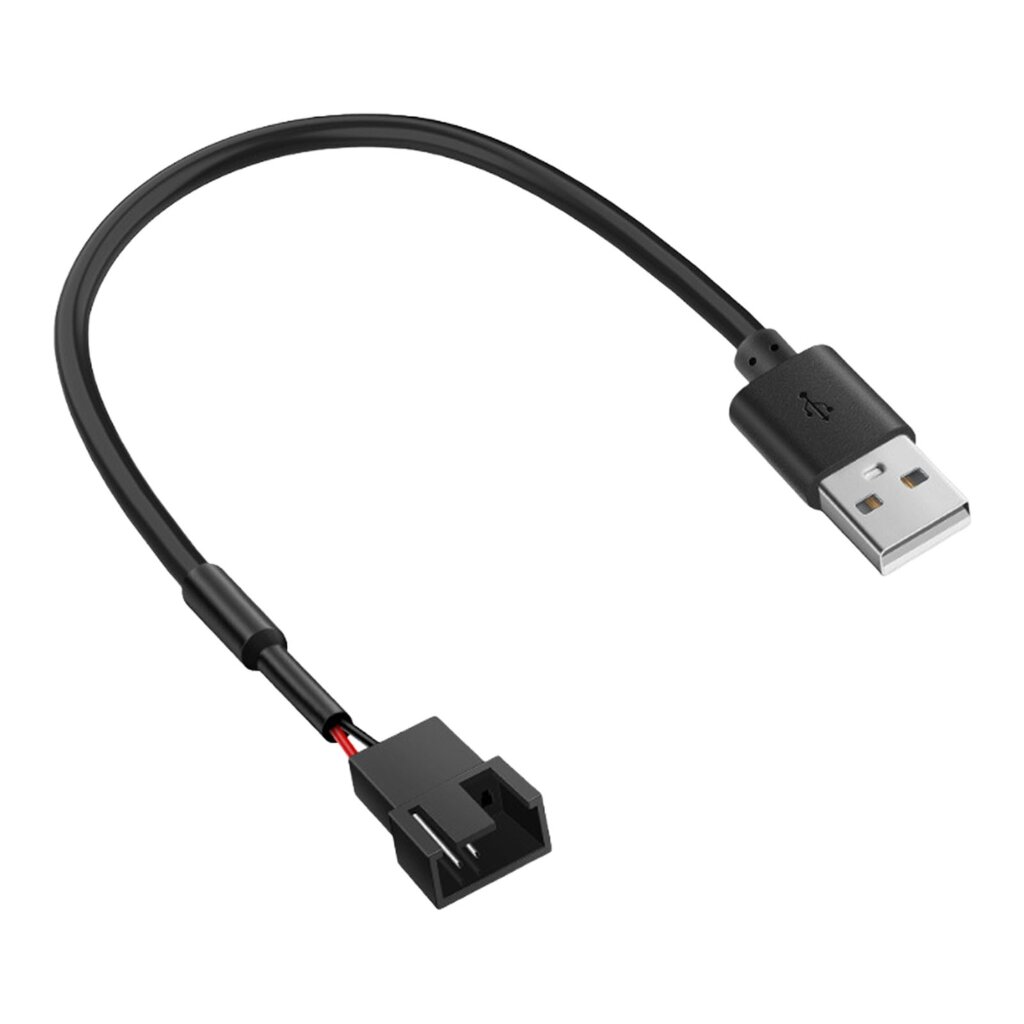 USB-кабель с 4-контактными разъемами для питания корпусного вентилятора