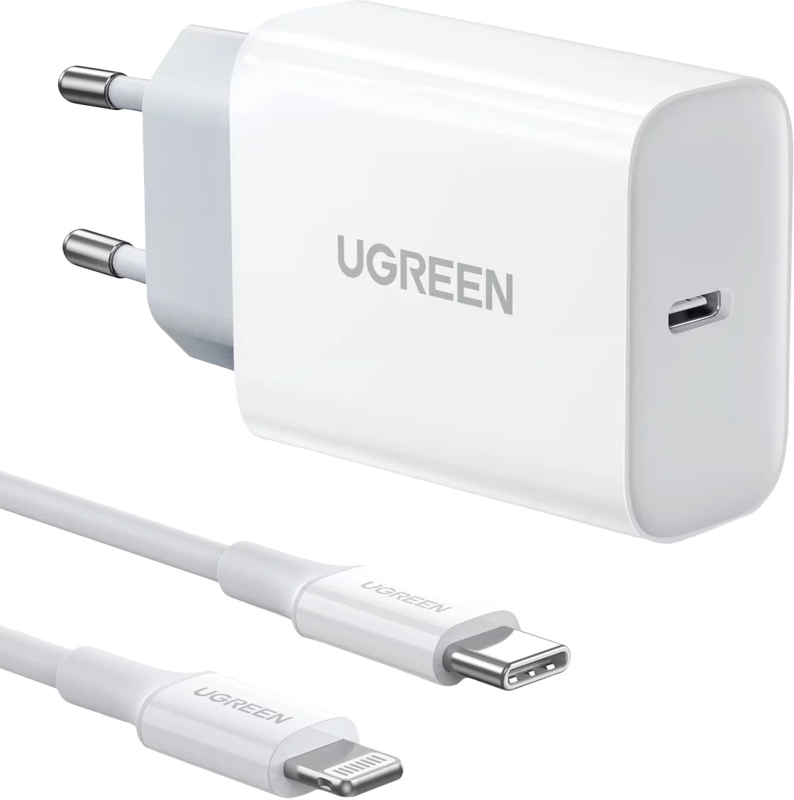 Сетевое зарядное устройство Ugreen CD137 белый