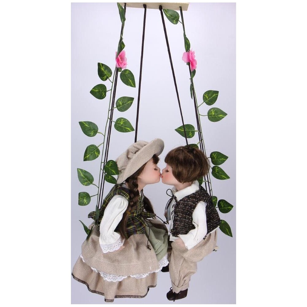 Polly Dolls YF-16349-350-G Куклы фарфоровые парные