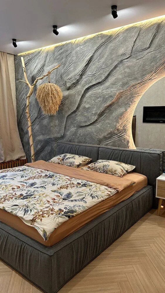 Mebelroom.shop, кровать 120х200, двуспальная, букле, лофт, с подъемным механизмом и ящиками для белья