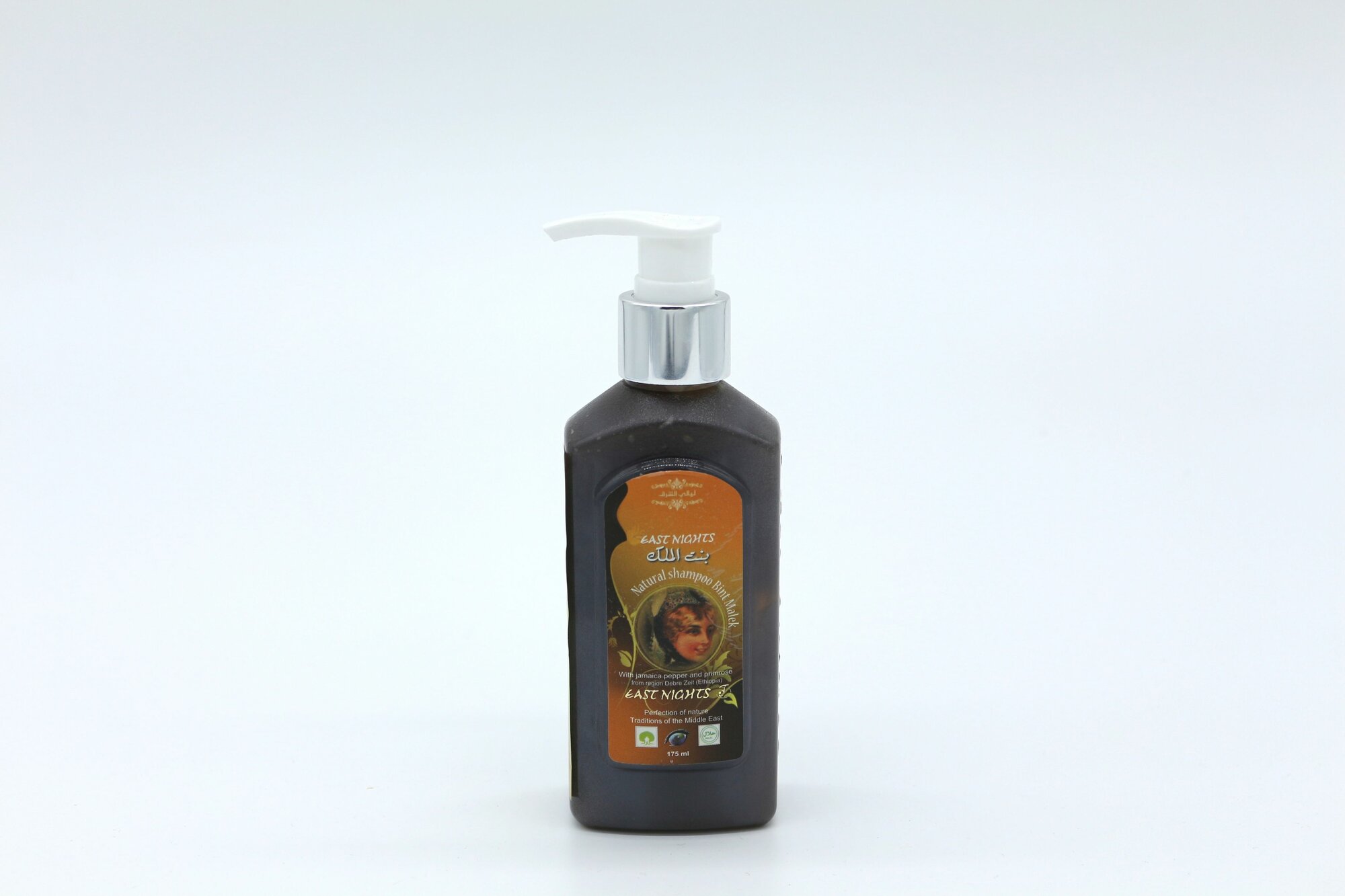 Шампунь для оздоровления ослабленных волос Bint Malek Дочь королевы с душистым перцем и вечерней примулой