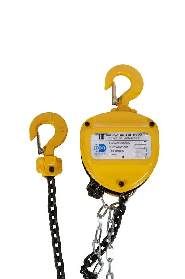 1021707 Таль ручная шестеренная TOR ТРШ C 1ТХ6М