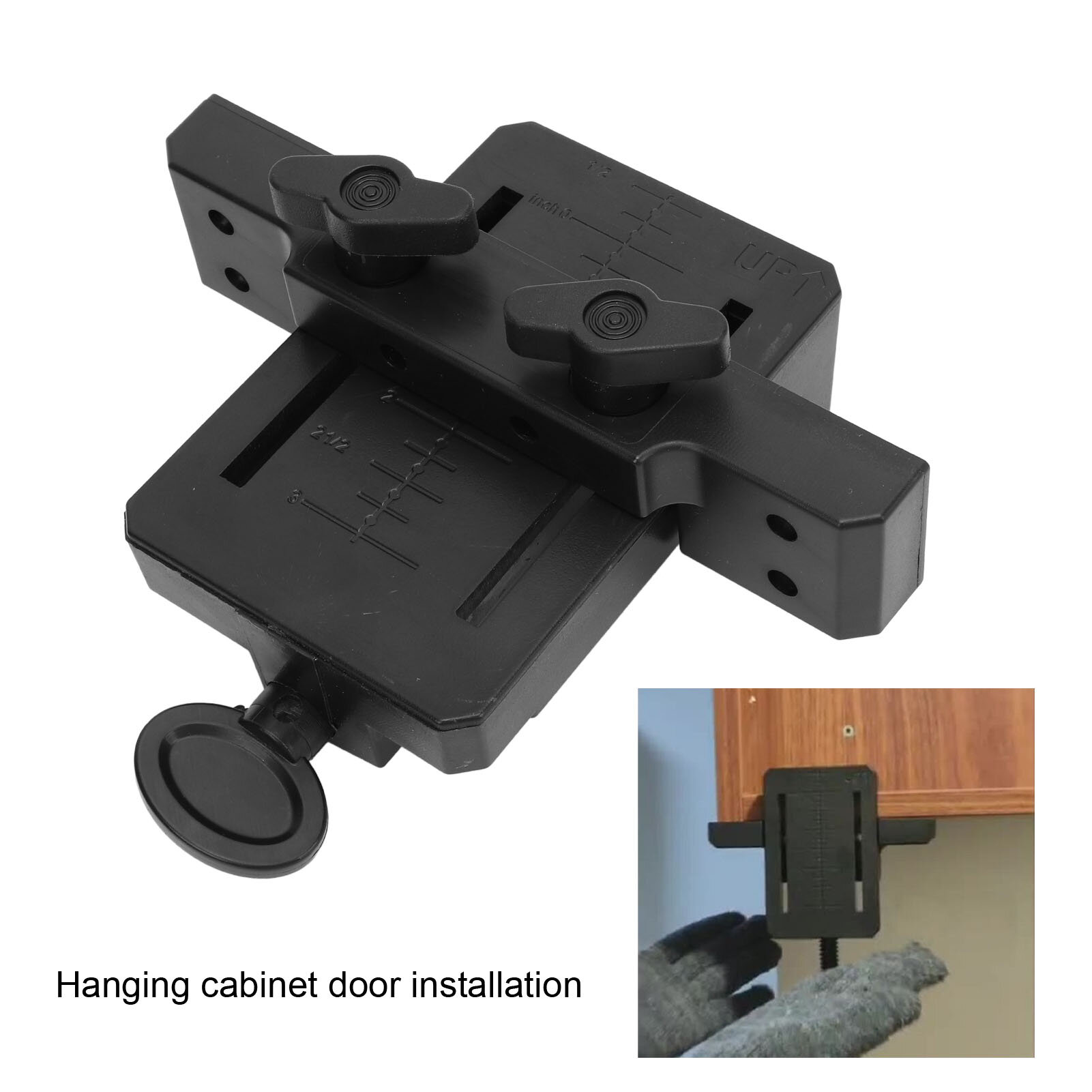 Монтажный зажим для дверцы шкафа, многофункциональный регулируемый зажимной механизм, точный выравнивающий инструмент для монтажа фурнитуры шкафа
