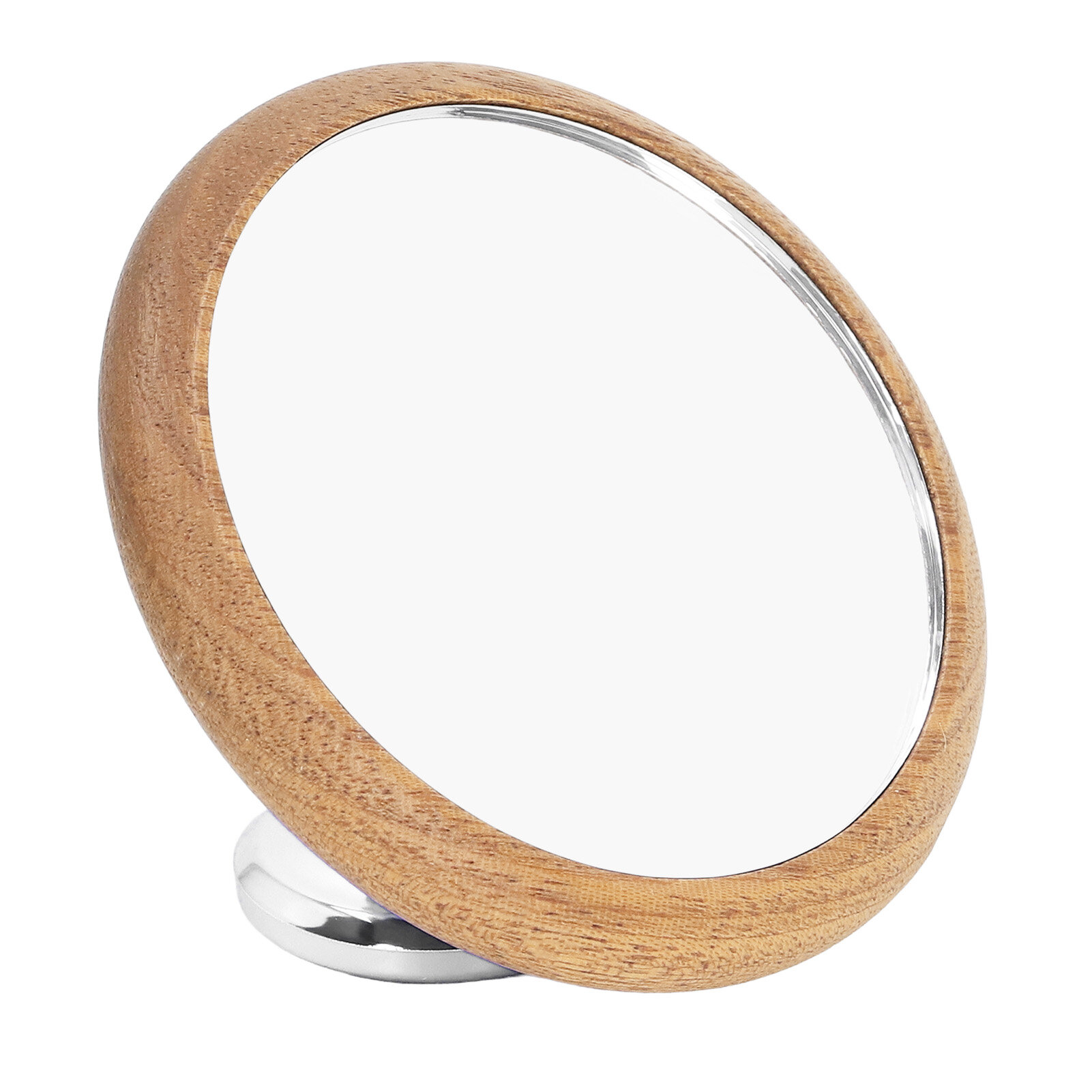 Зеркало Coffee Shot для бездонного портафильтра с многопозиционным вращением и наблюдением за потоком кофе, серебристое