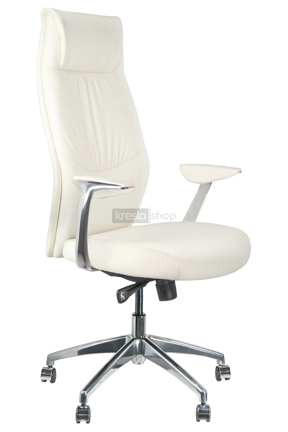 Кресло для руководителя Riva Design Кресло Orlando A9184 бежевая премиум экокожа