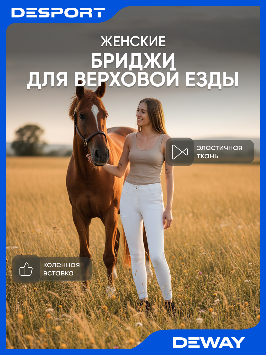 Бриджи спортивные