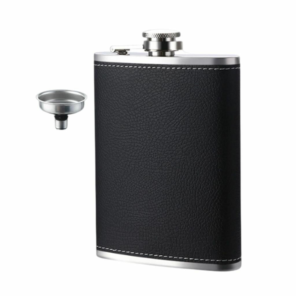 Портативная нержавеющая фляга для виски, - Стиль C