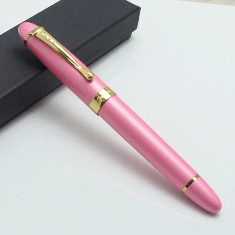 Перьевая ручка JINHAO X450 синяя мраморная Executive 0,5 мм Розовый, fountain pen