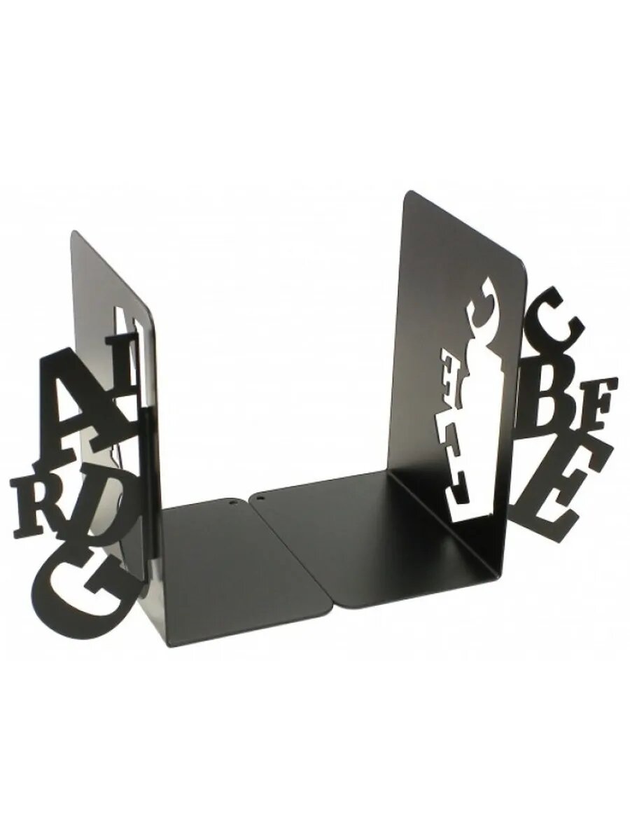 Декоративная подставка-ограничитель для книг /Алфавит/ арт.