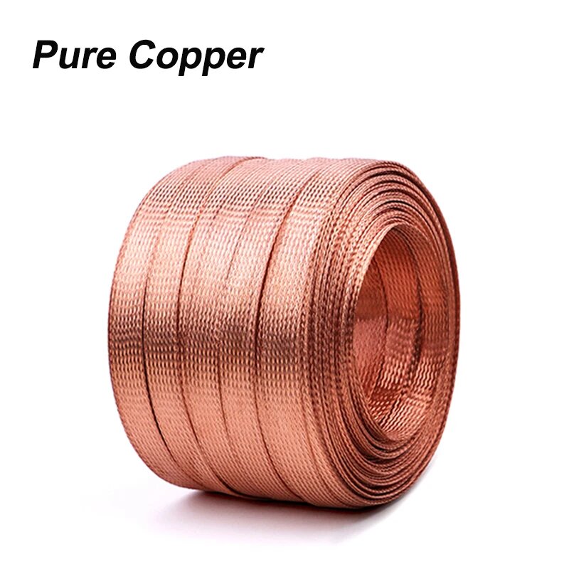 Медная экранирующая оплетка для кабеля