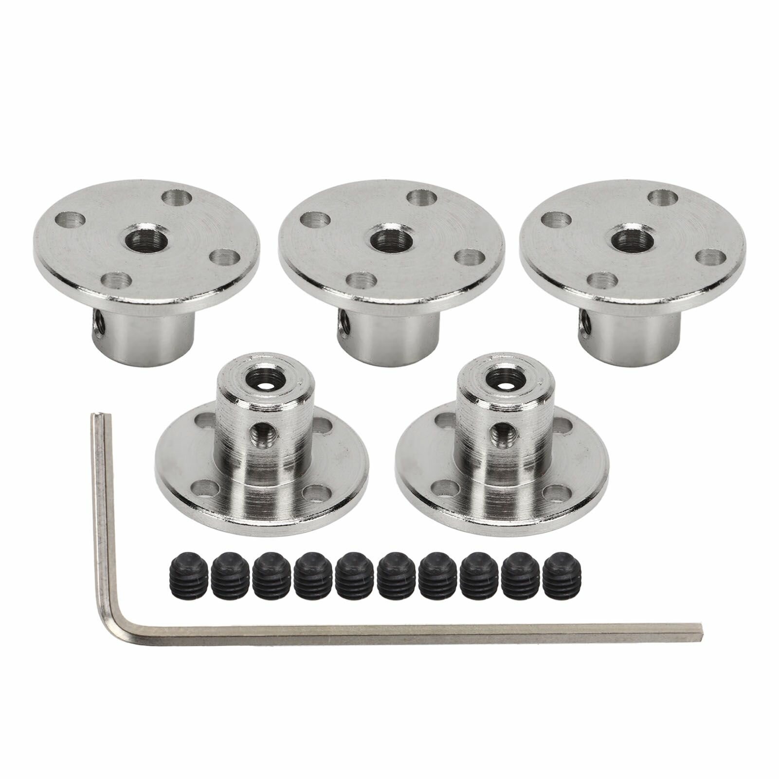 Фланцевая муфта внутренний диаметр 4 мм опора направляющего вала муфты 5шт