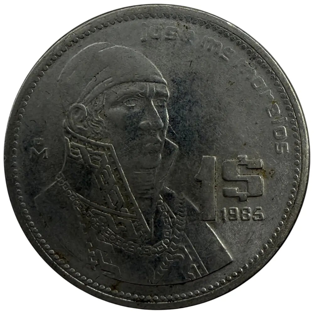 Мексика 1 песо 1985 г.