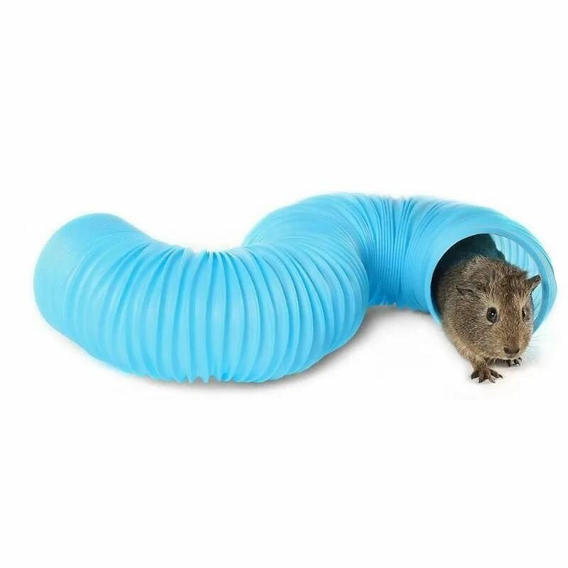 Тоннель/туннель, труба, лабиринт для хорьков, лабиринт для крыс, грызунов, ежей, 1 метр, складной