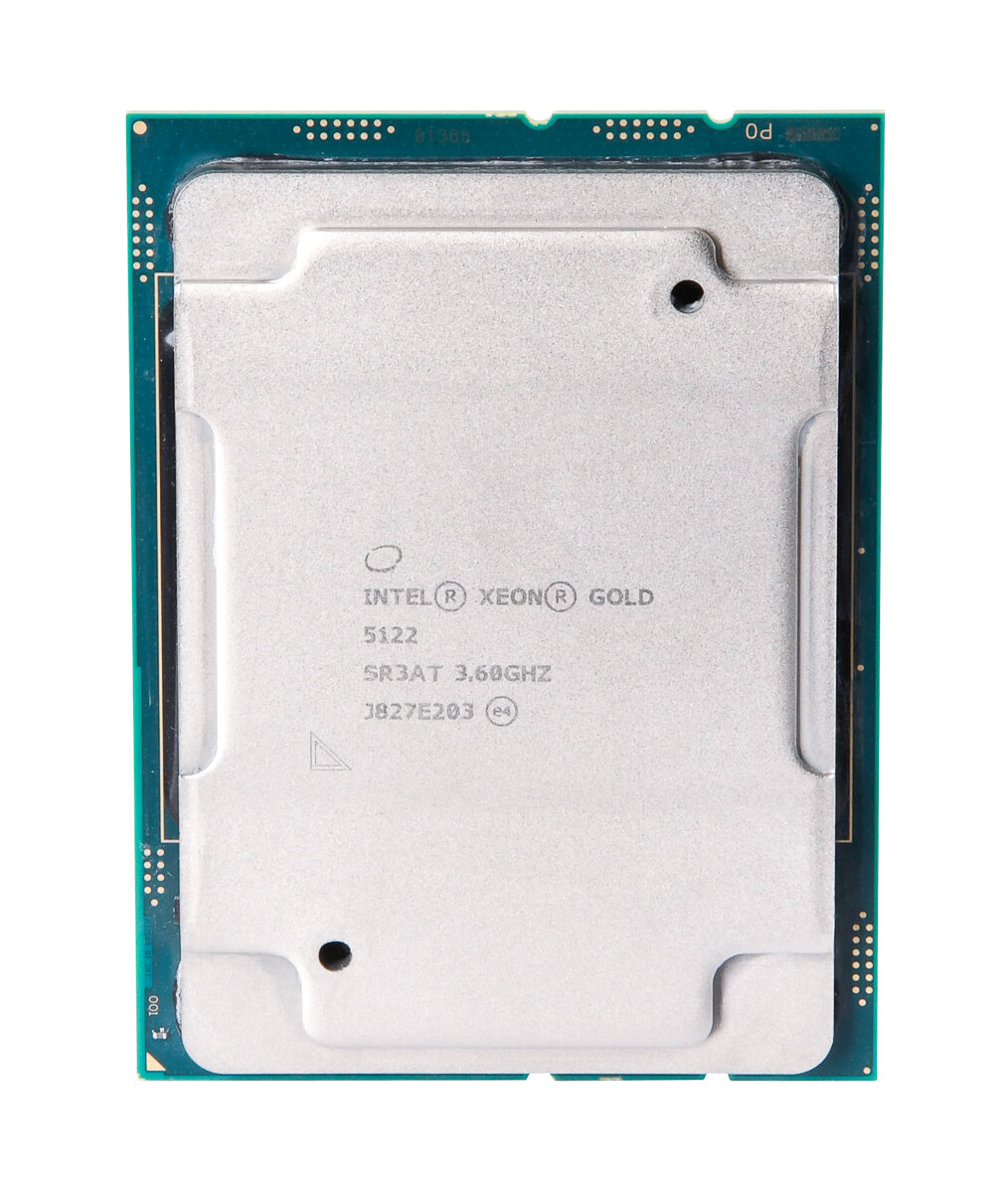 Процессор Intel Xeon Gold 5122, 16.5 MB Cache, 3,6 Ghz, 4 Core, FCLGA3647 OEM