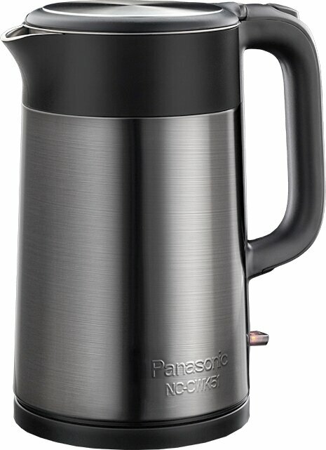 Чайник электрический Panasonic NC-CWK51 нержавеющая сталь/черный, полупропилен/нержавеющая сталь