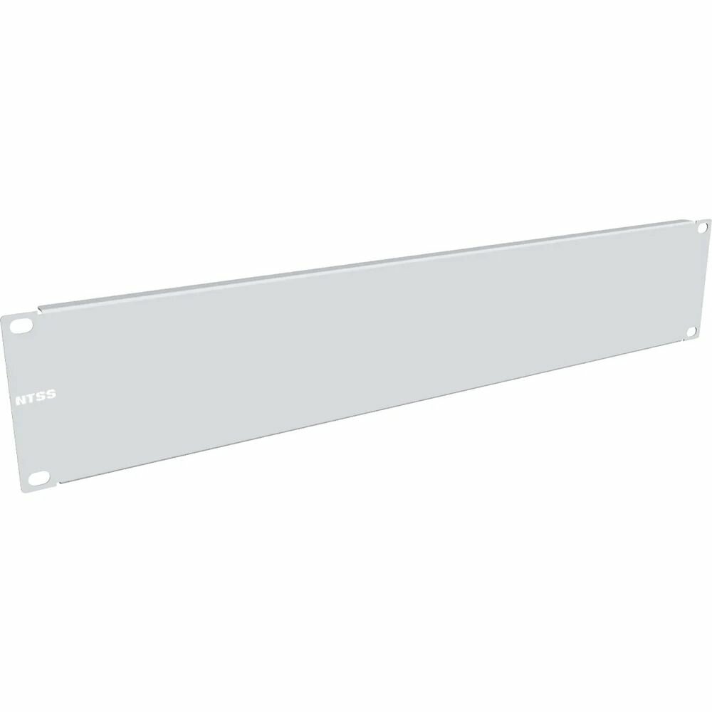Панель заглушка NTSS 2U крепление 19 2U, серый RAL 7035 NTSS-FUB-2U